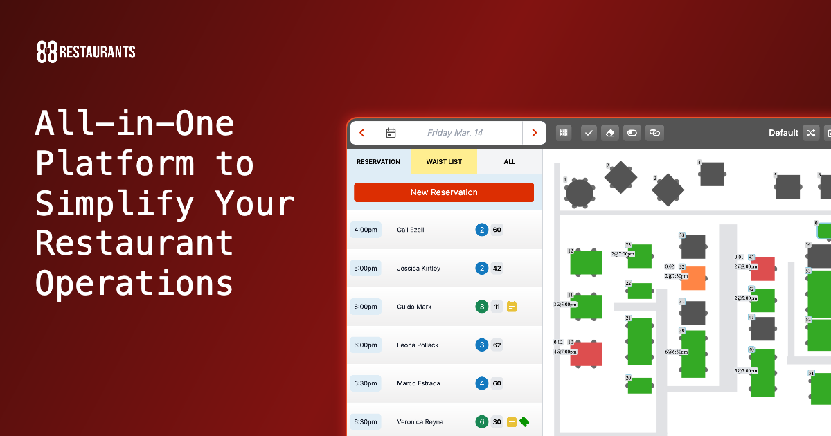 Easy Restaurant Reservations Platform